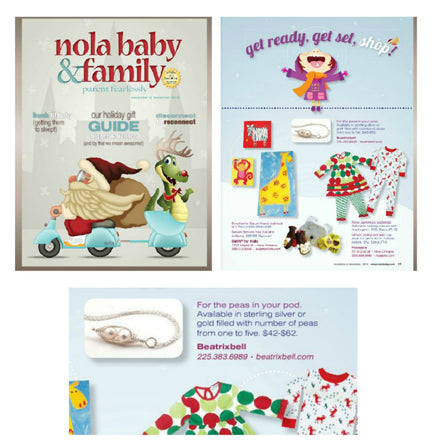 Nola Baby & Family Magazine – Beatrixbell Handcrafted Jewelry + Gift