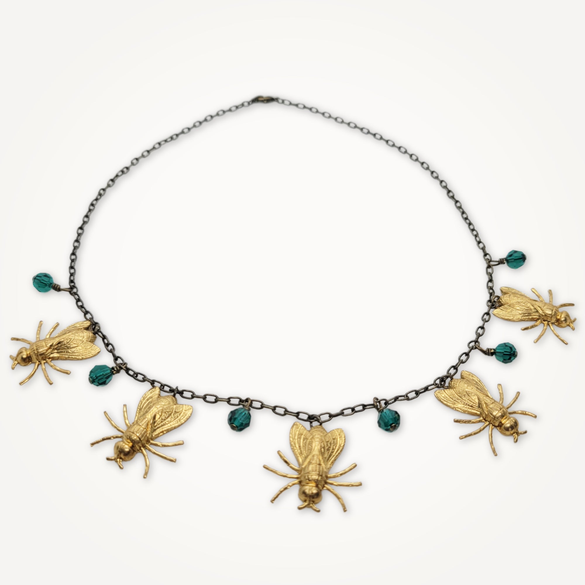 Royal Swarm Fly Necklace | Beatrix Bell Handcrafted – Beatrixbell ...